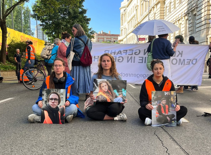 Klima-Chaoten gehen in Wien für inhaftierte Aktivisten auf die Straße ...