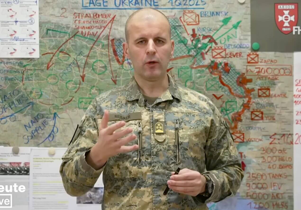 Oberst Reisner zeichnet düsteres Bild: „Ukraine verliert gerade diesen Krieg“ | Exxpress