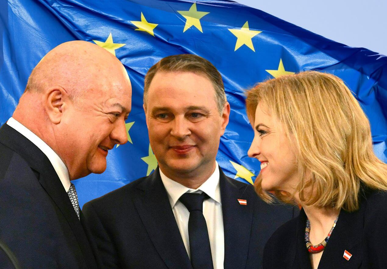 Dreifach-Vertretung? Stocker, Babler & Meinl-Reisinger gleichzeitig bei ...